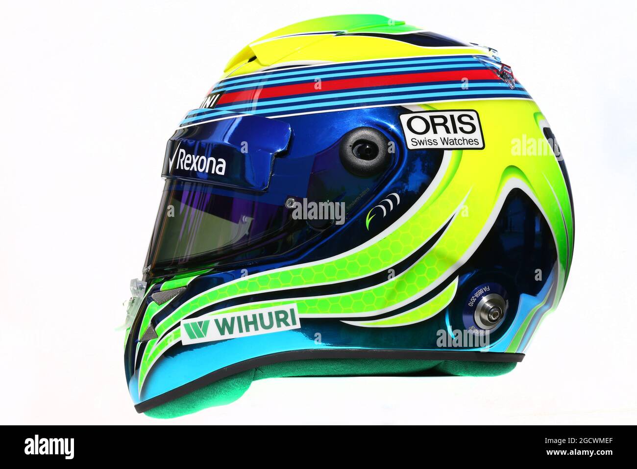 The helmet of Felipe Massa (BRA) Williams. Australian Grand Prix ...