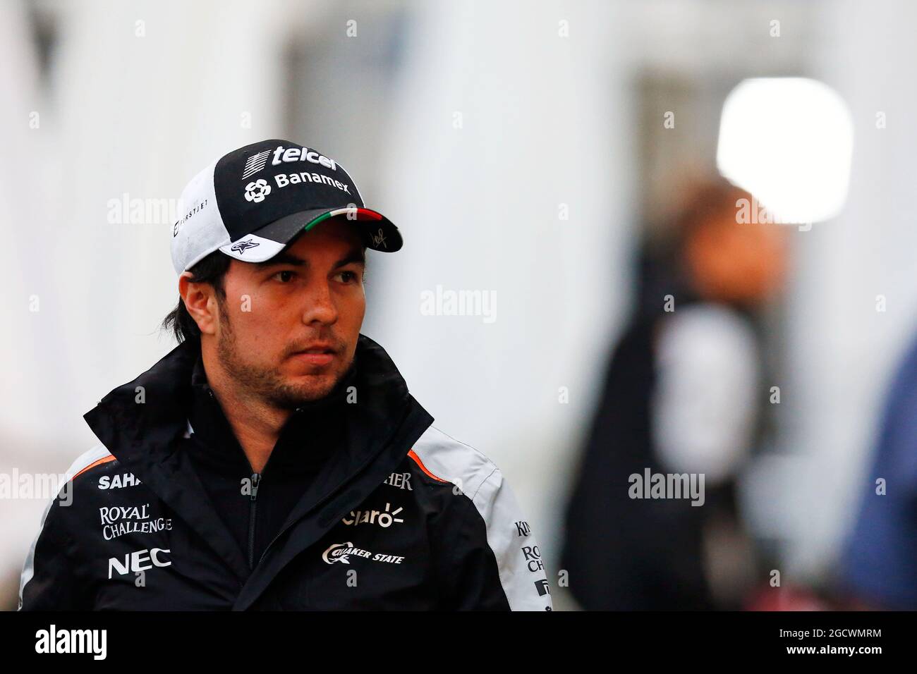 Sergio Perez (MEX) Sahara Force India F1. Australian Grand Prix, Friday 18th March 2016. Albert ...
