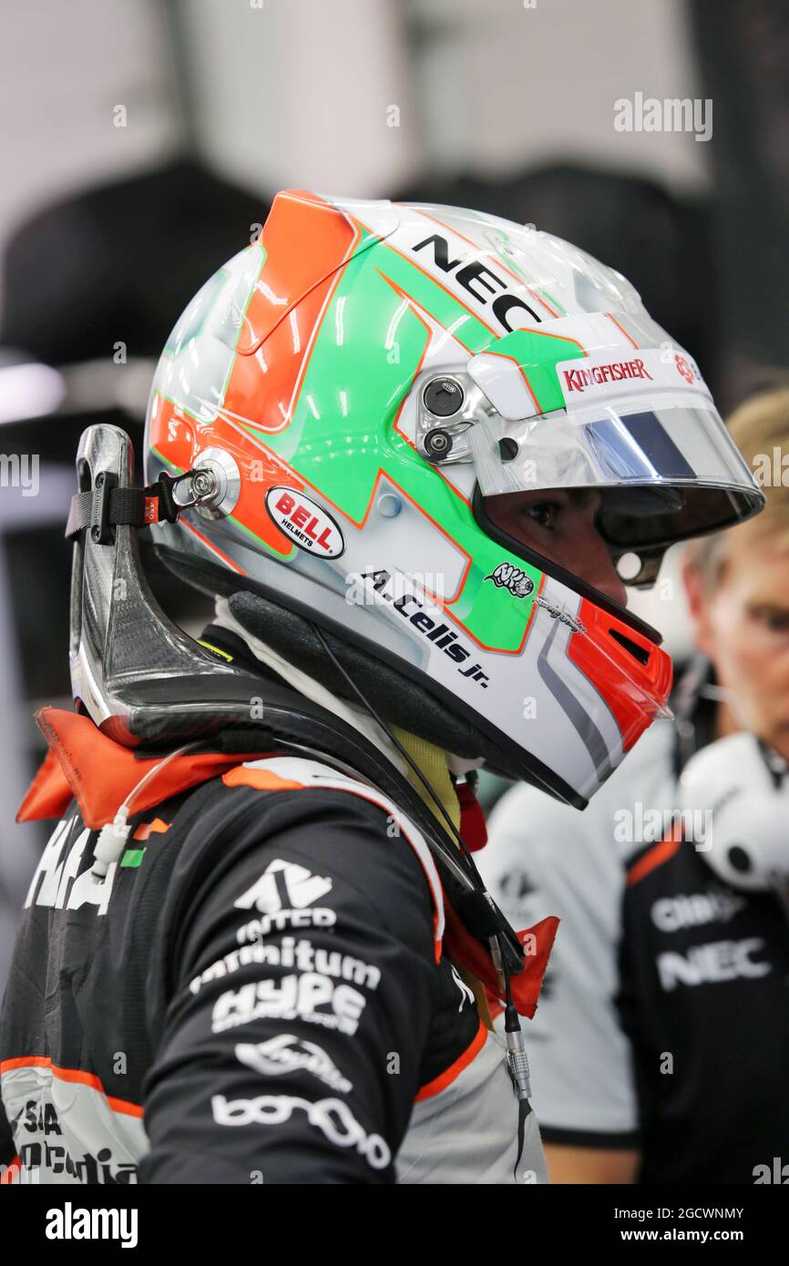 Alfonso Celis Jr (MEX) Sahara Force India F1 Development Driver ...