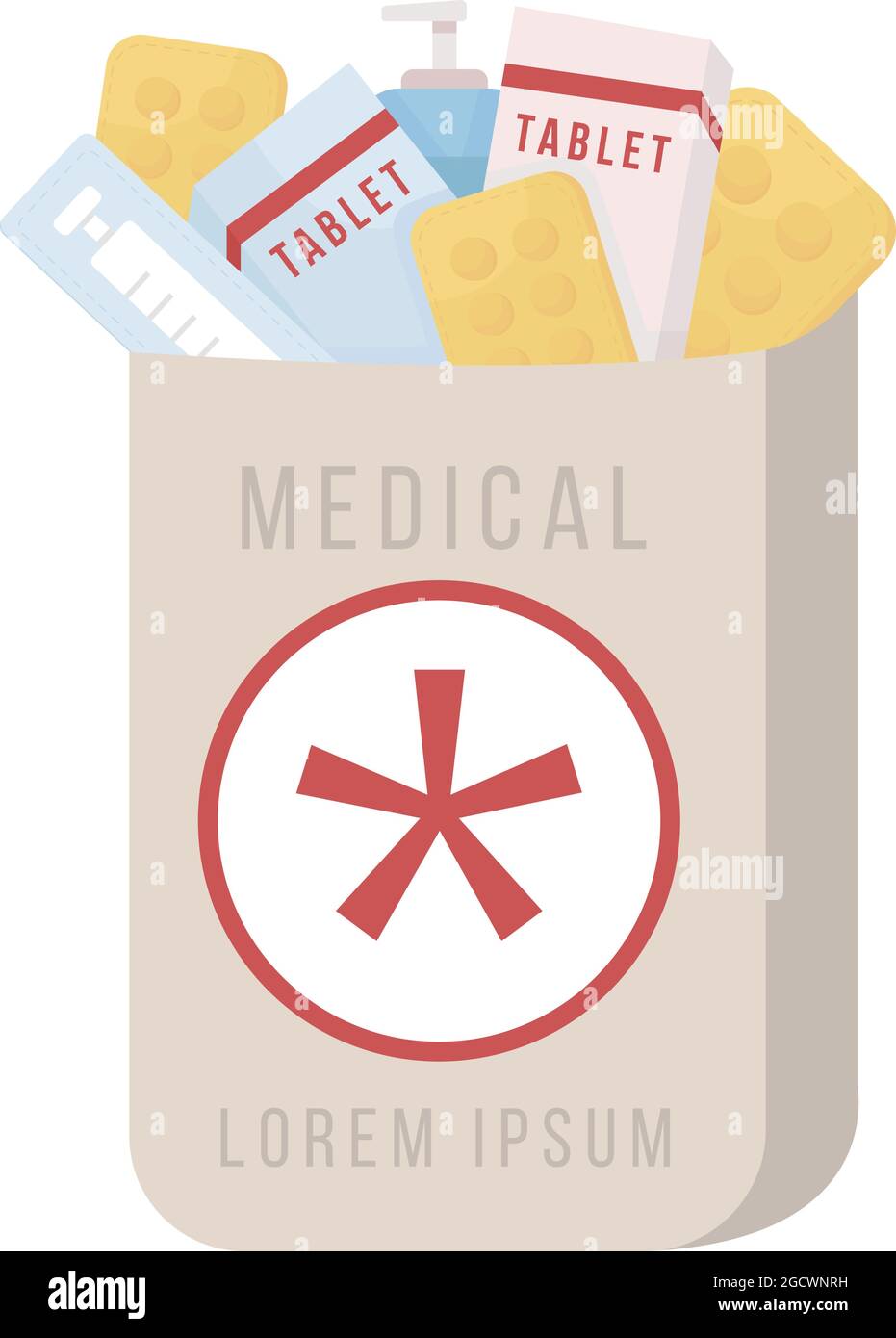 Medication order Stock Vector Images - Alamy