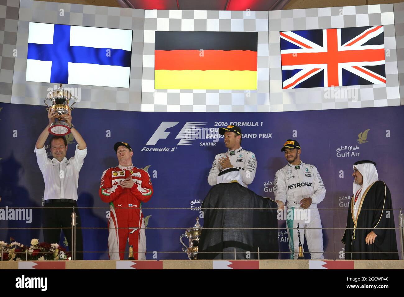 Mercedes amg f1 engineering director kimi raikkonen hi-res stock ...