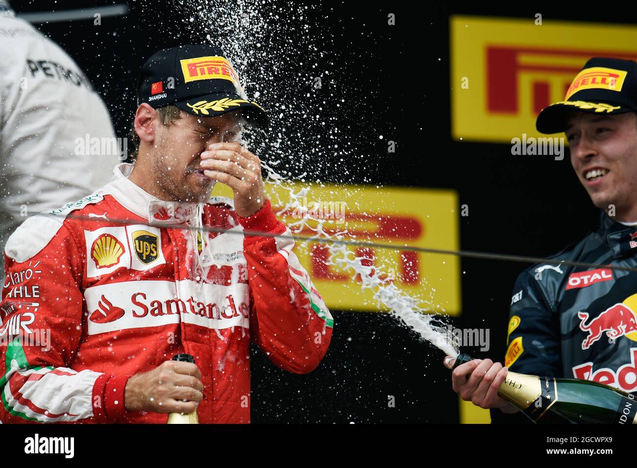 2016 chinese grand prix podium hi-res stock photography and images - Alamy