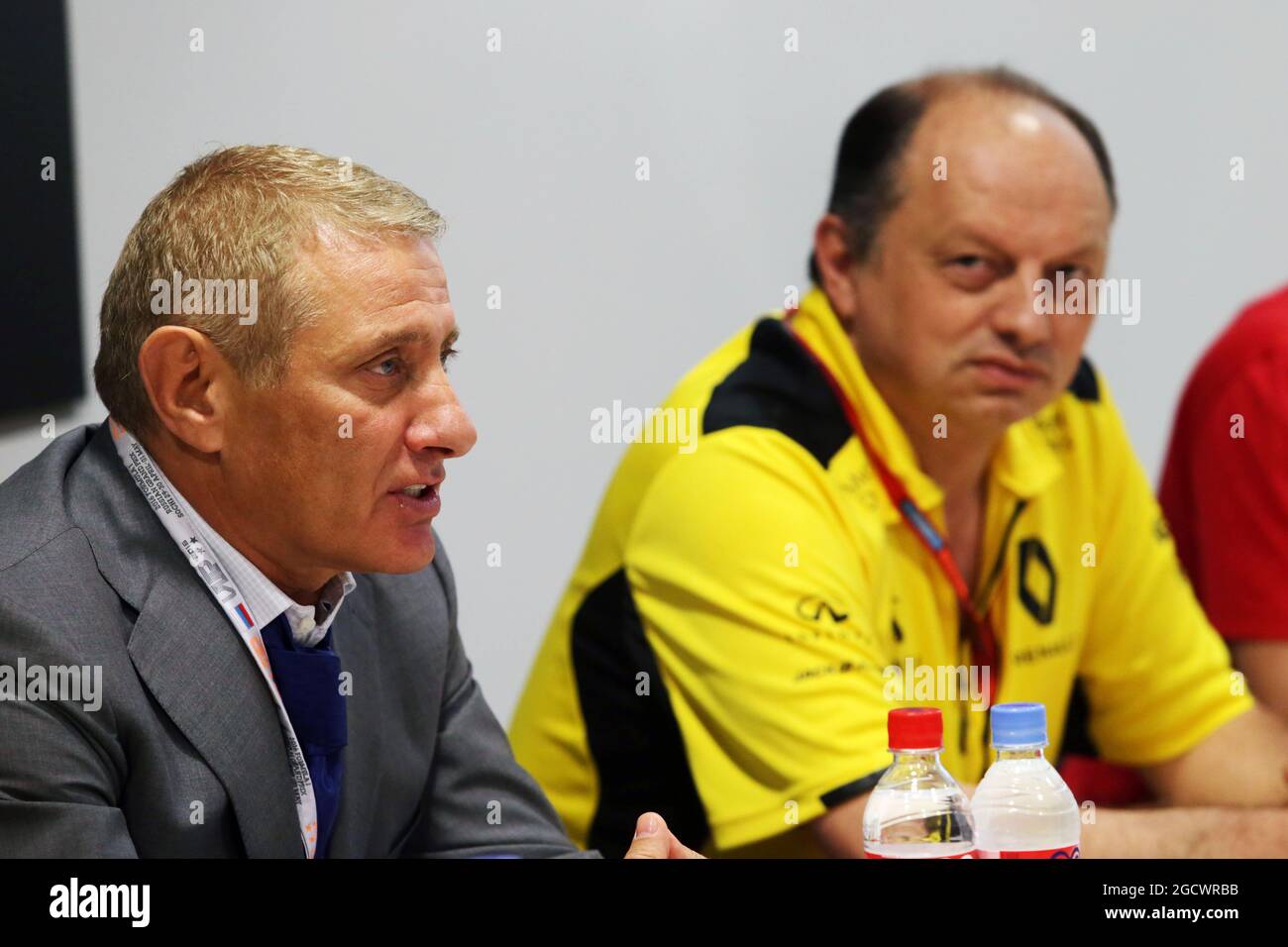 Renault sport f1 team racing director media hi-res stock photography ...