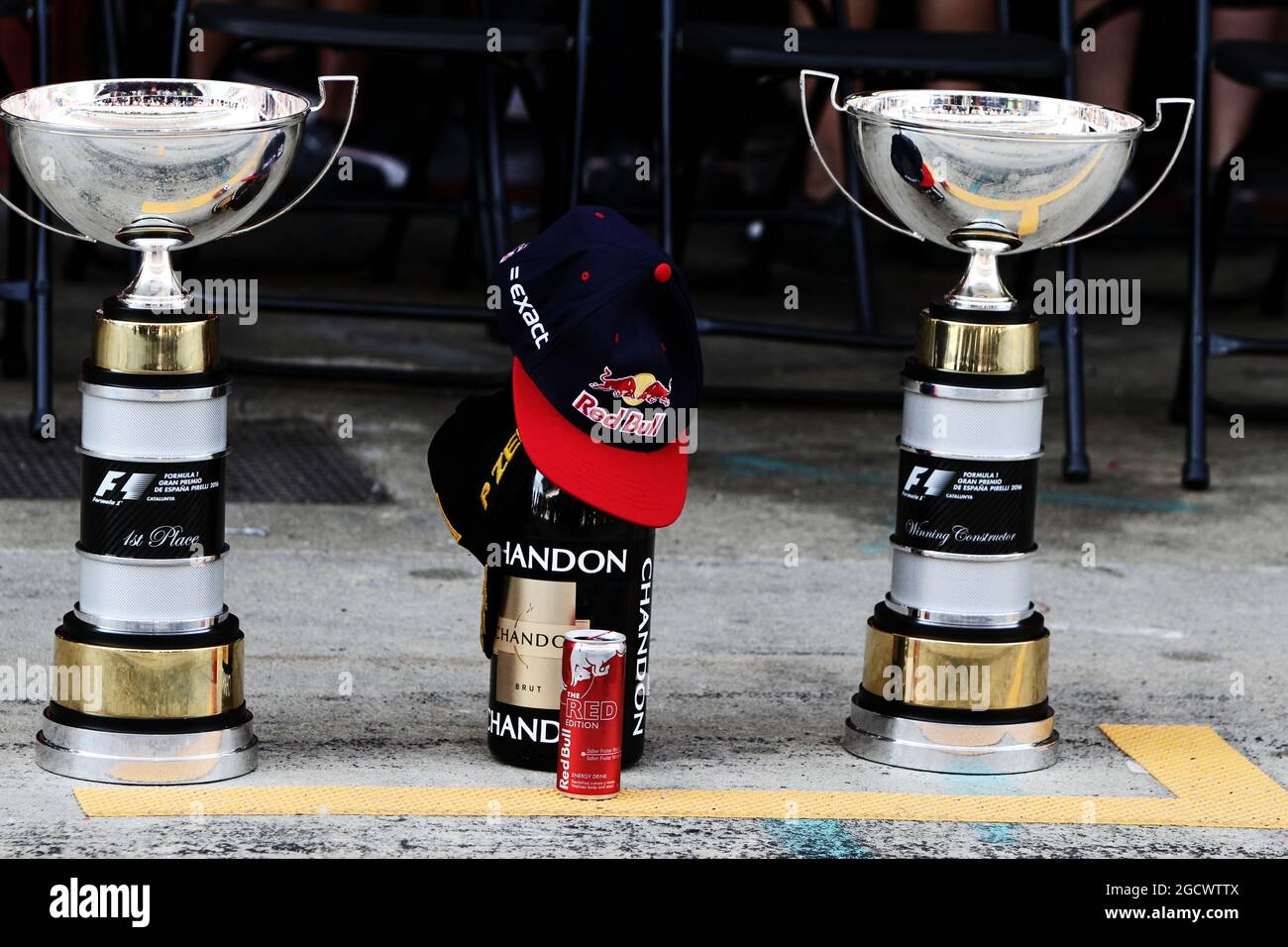 The trophies for race winner max verstappen hi-res stock photography and images - Alamy