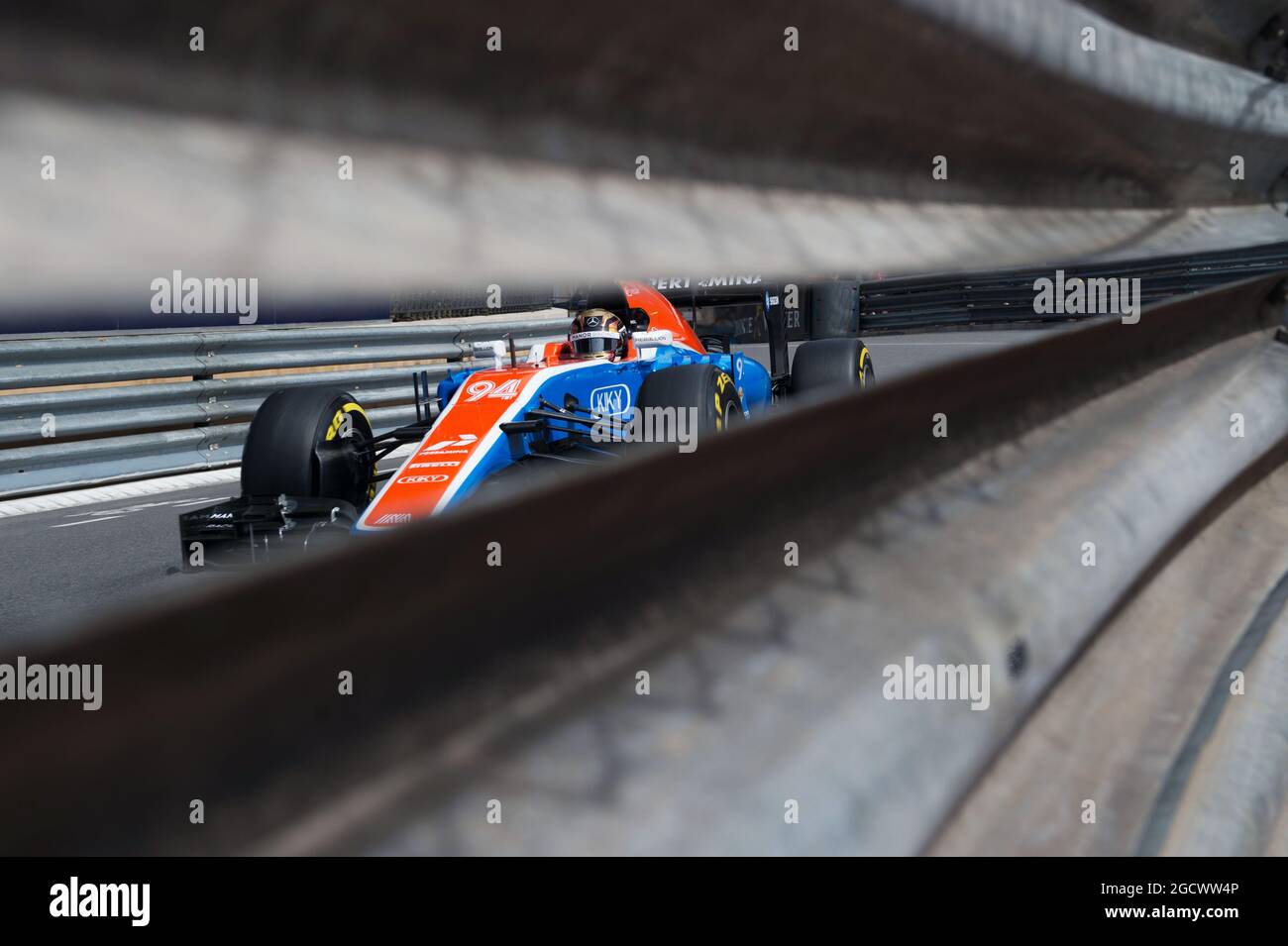 Pascal Wehrlein (GER) Manor Racing MRT05. Monaco Grand Prix, Thursday ...