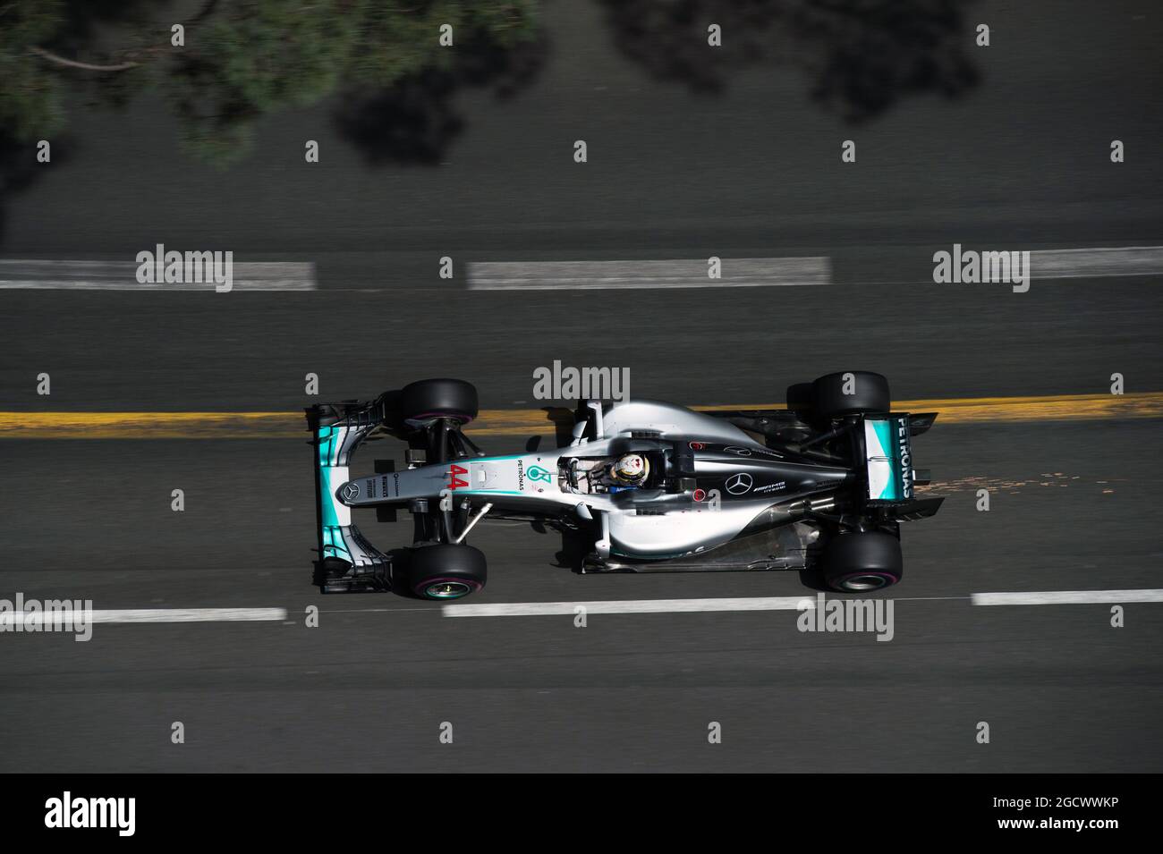 Lewis Hamilton (GBR) Mercedes AMG F1 W07 Hybrid. Monaco Grand Prix ...