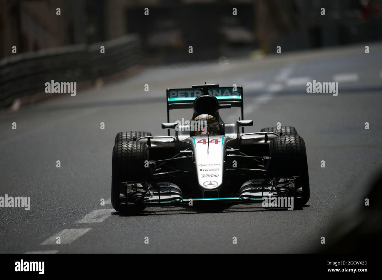 Lewis Hamilton (GBR) Mercedes AMG F1 W07 Hybrid. Monaco Grand Prix ...