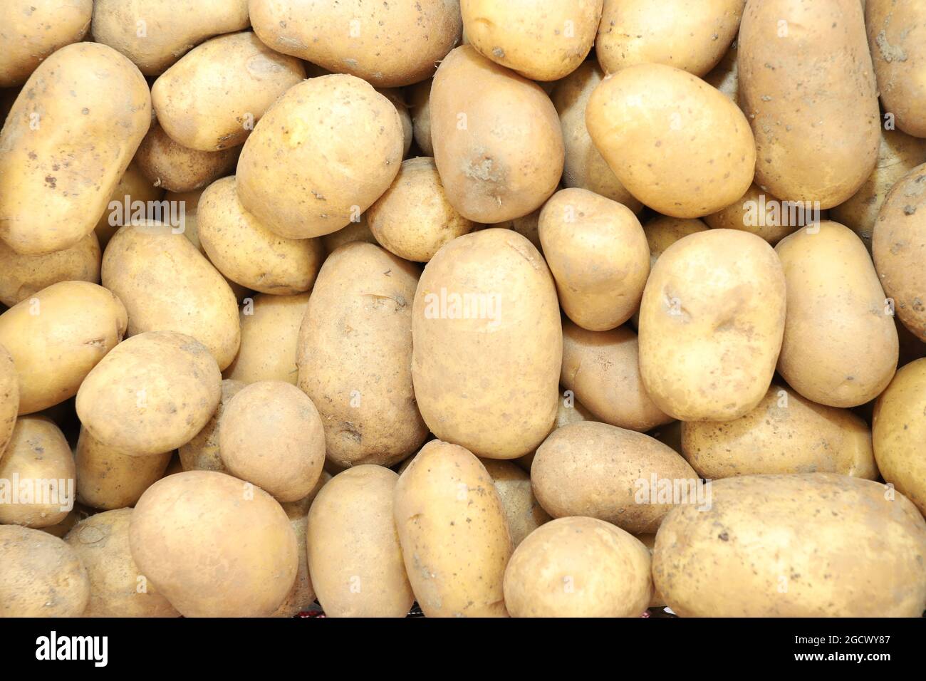 Full frame photo of potatoes Stock Photo - Alamy
