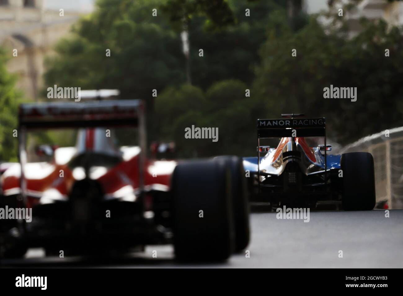 Pascal Wehrlein (GER) Manor Racing MRT05. European Grand Prix, Sunday ...