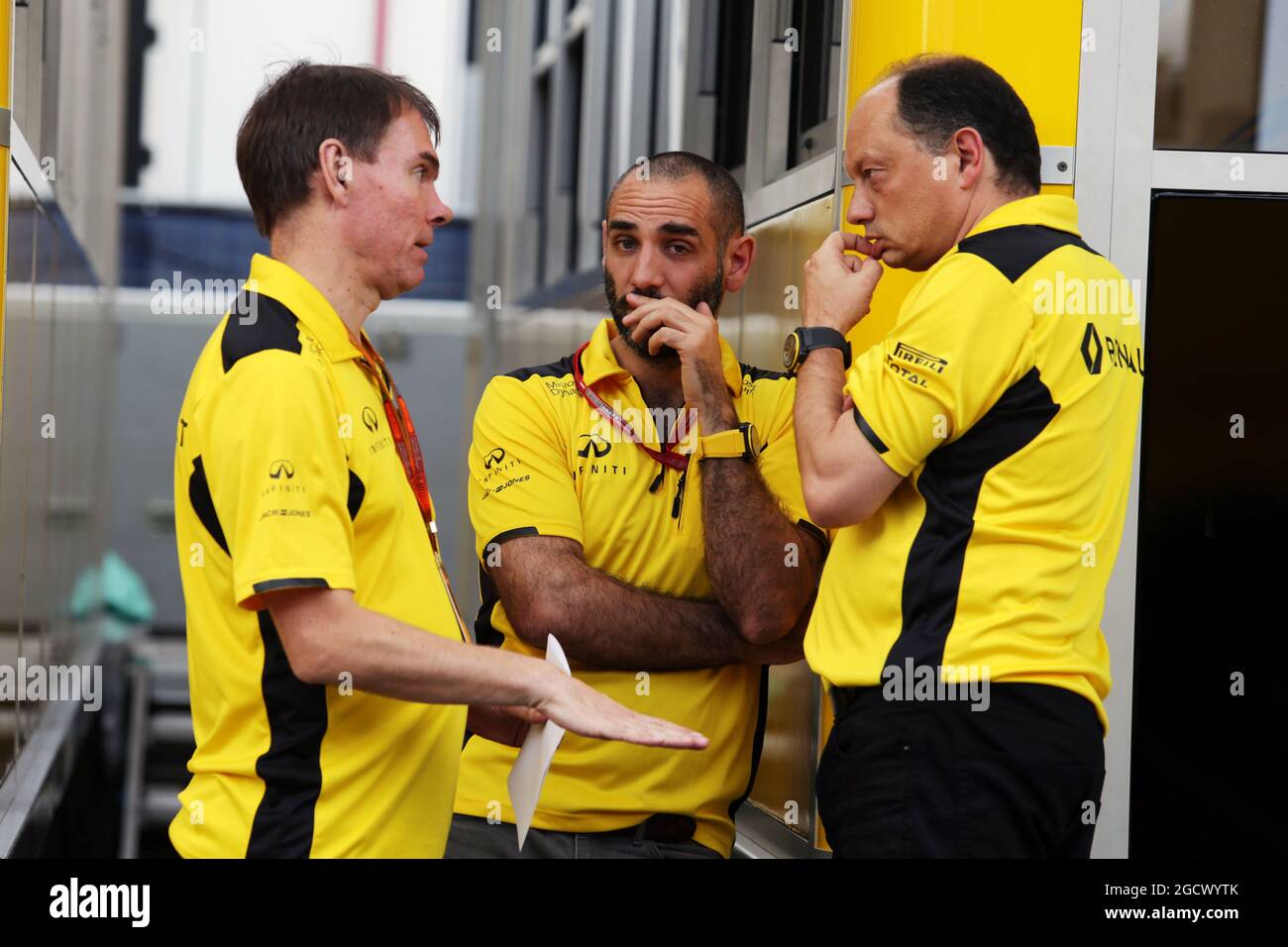 Renault sport f1 managing director alan permane hi-res stock ...