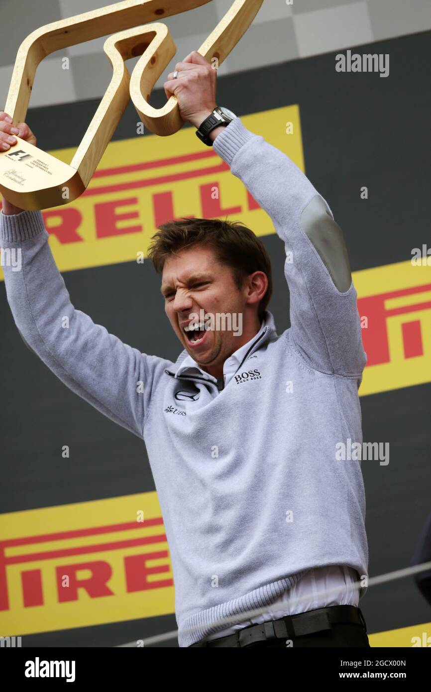 The podium james vowles hi-res stock photography and images - Alamy