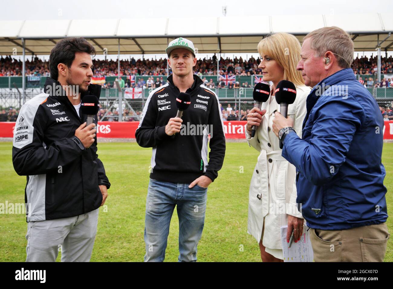 Sky sports f1 reporter martin brundle hi-res stock photography and ...