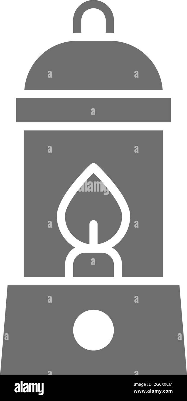 Camping gas lantern Black and White Stock Photos & Images - Alamy