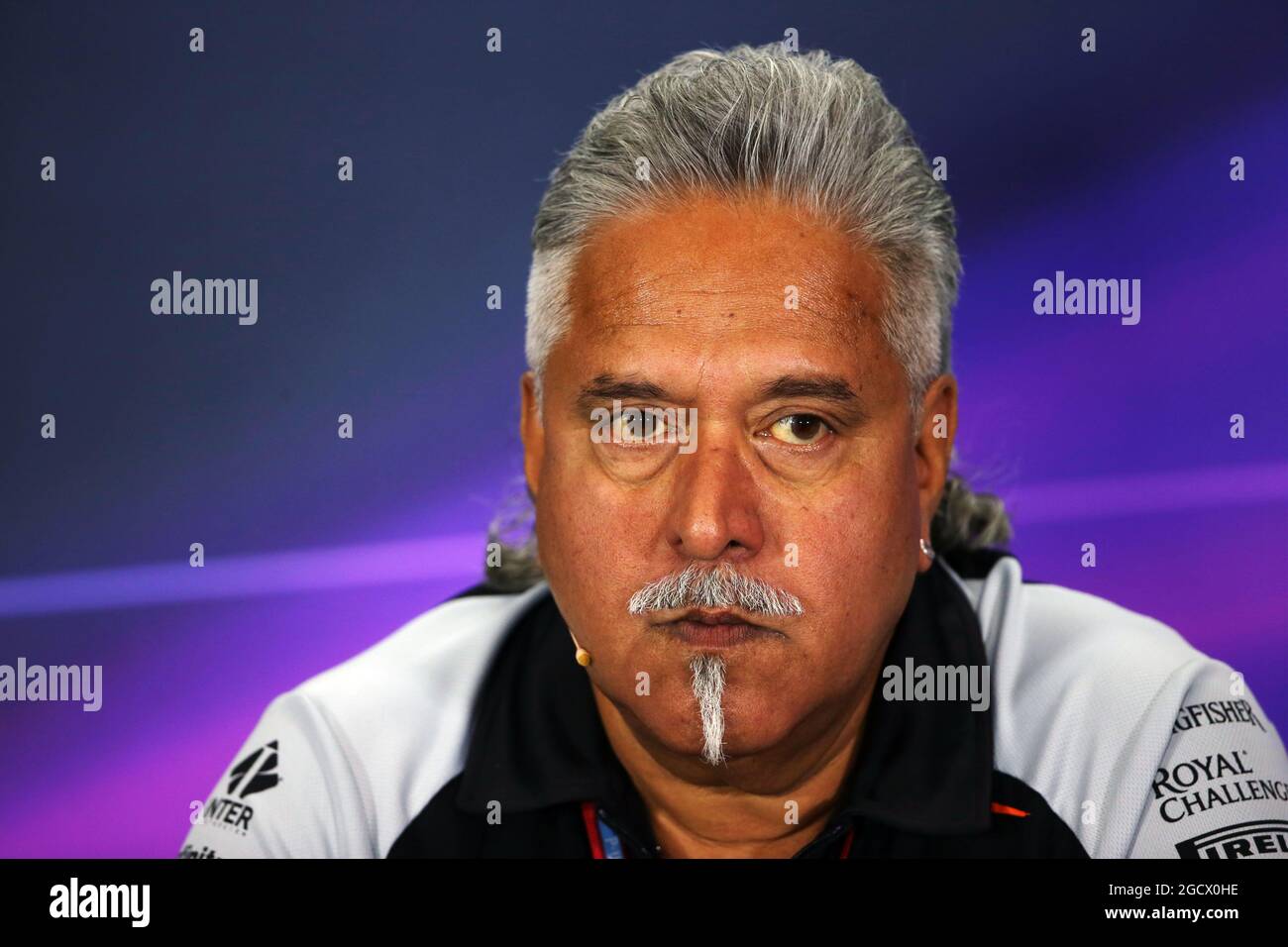Dr. Vijay Mallya (IND) Sahara Force India F1 Team Owner in the FIA ...