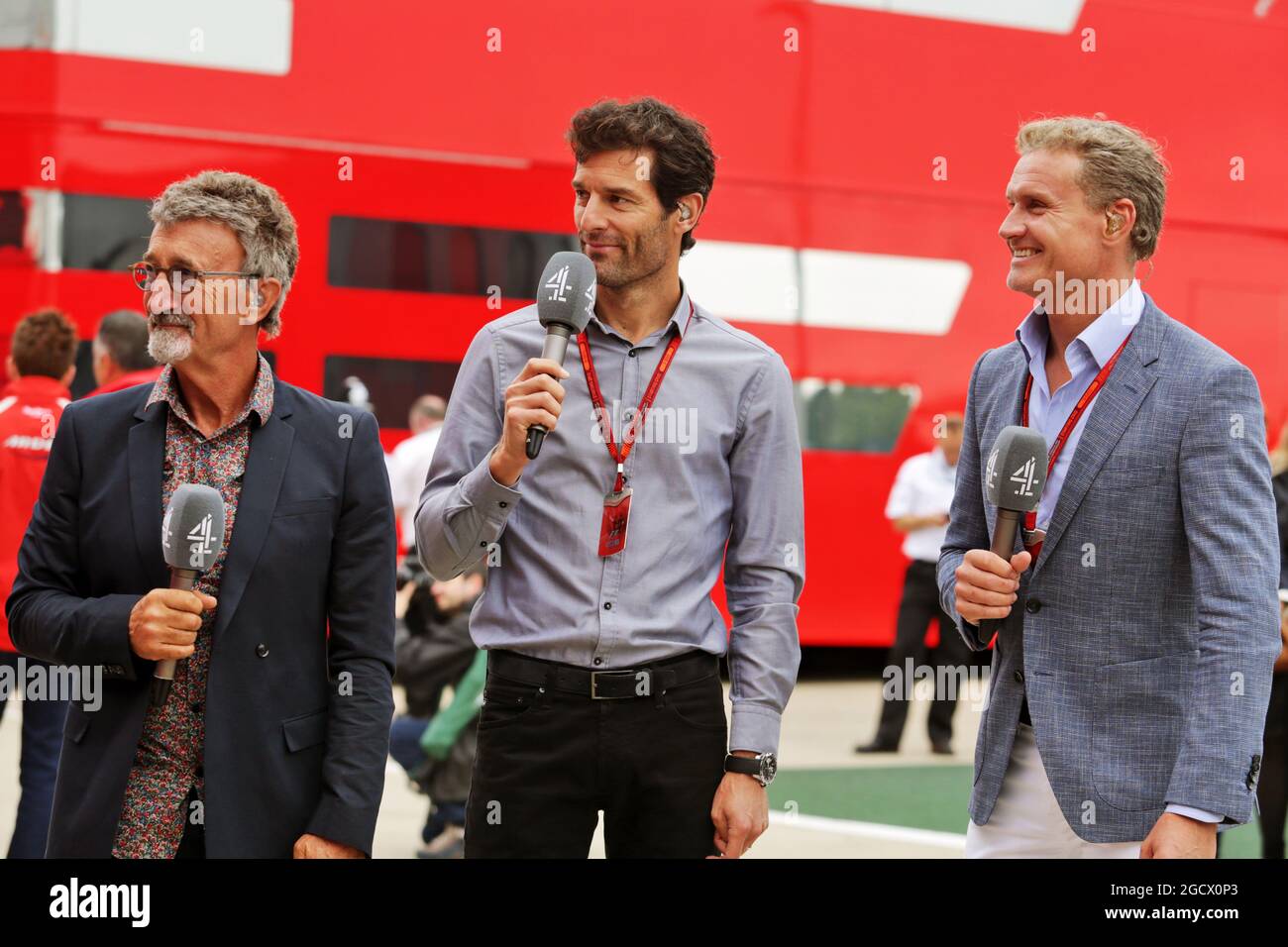 Channel 4 f1 presenter david coulthard hi-res stock photography and ...