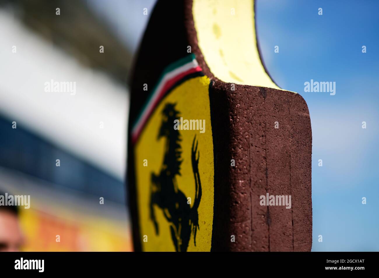 Ferrari fans ice cream in tribute to kimi raikkonen hi-res stock ...