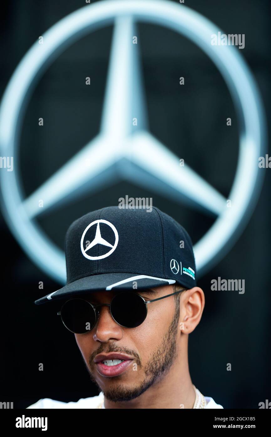 Lewis hamilton mercedes amg f1 hi-res stock photography and images - Alamy