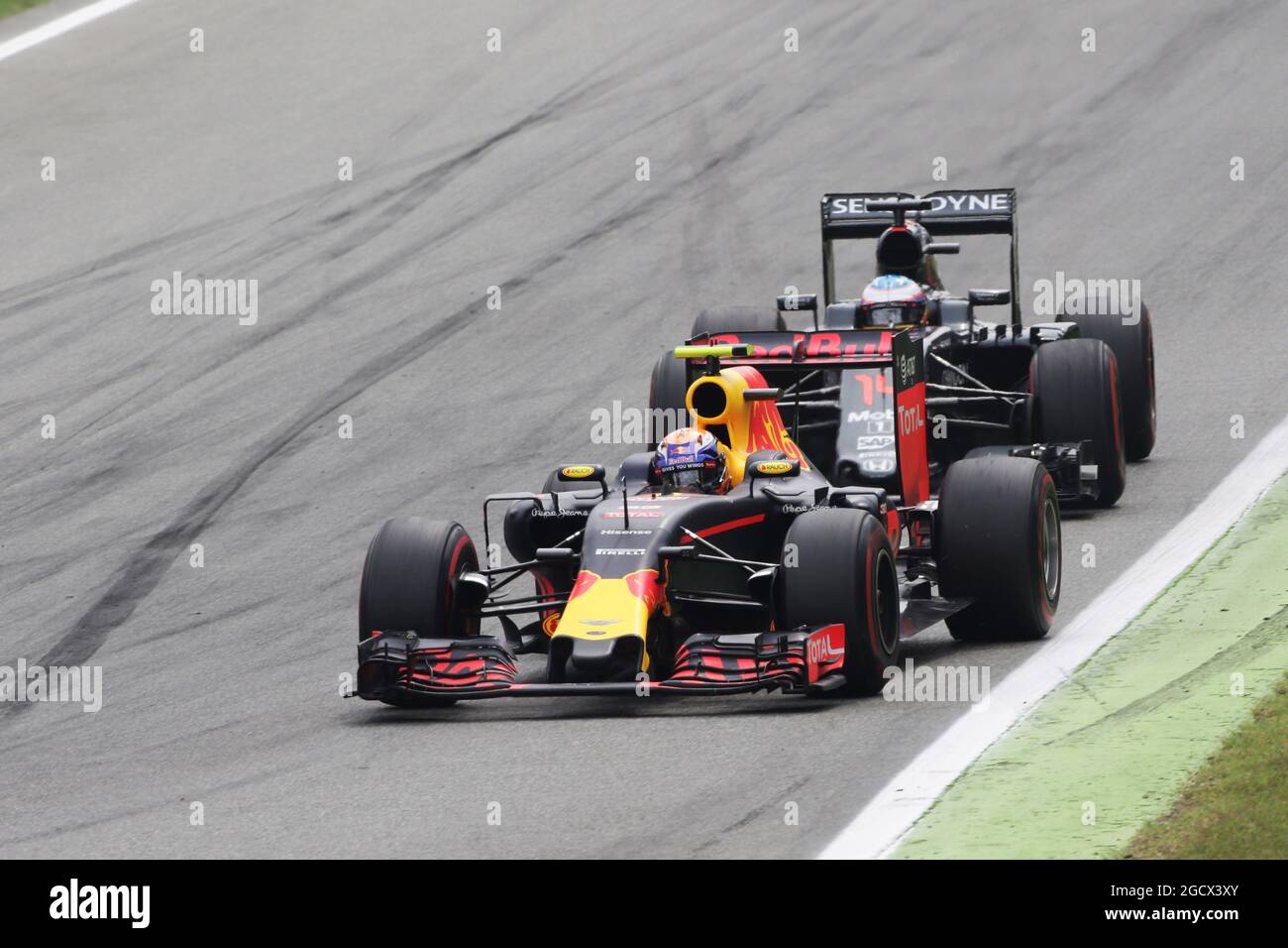 Max Verstappen (NLD) Red Bull Racing RB12. Italian Grand Prix, Sunday ...