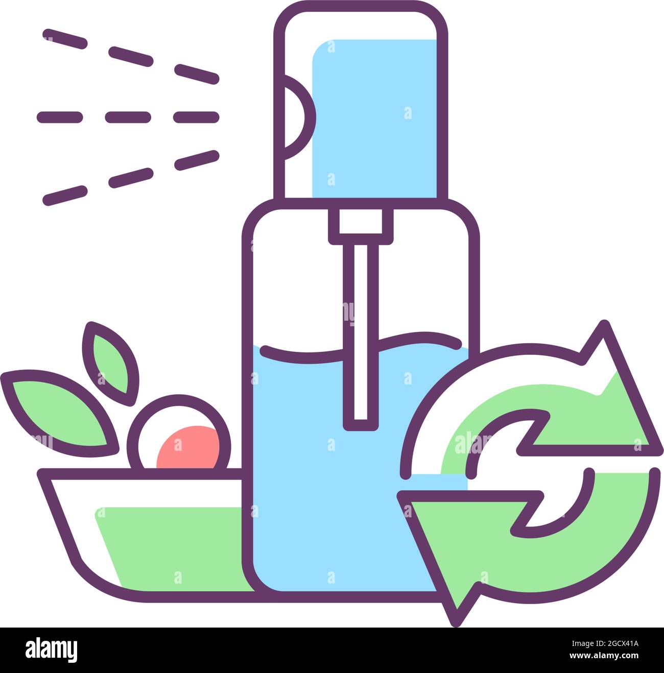 Recycle cooking oil Stock Vector Images - Alamy