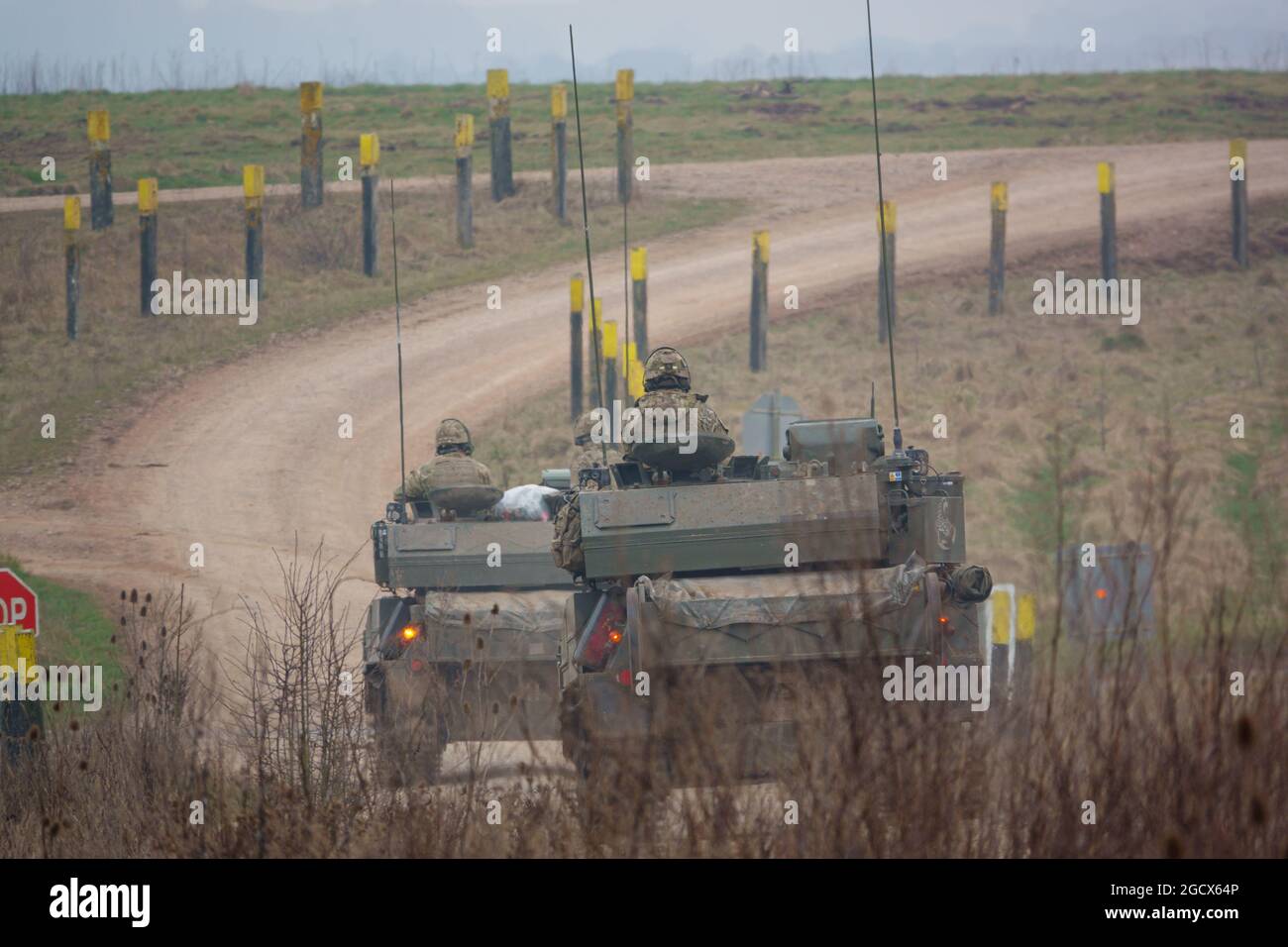 british army FV107 Scimitar armoured tracked military reconnaissance ...