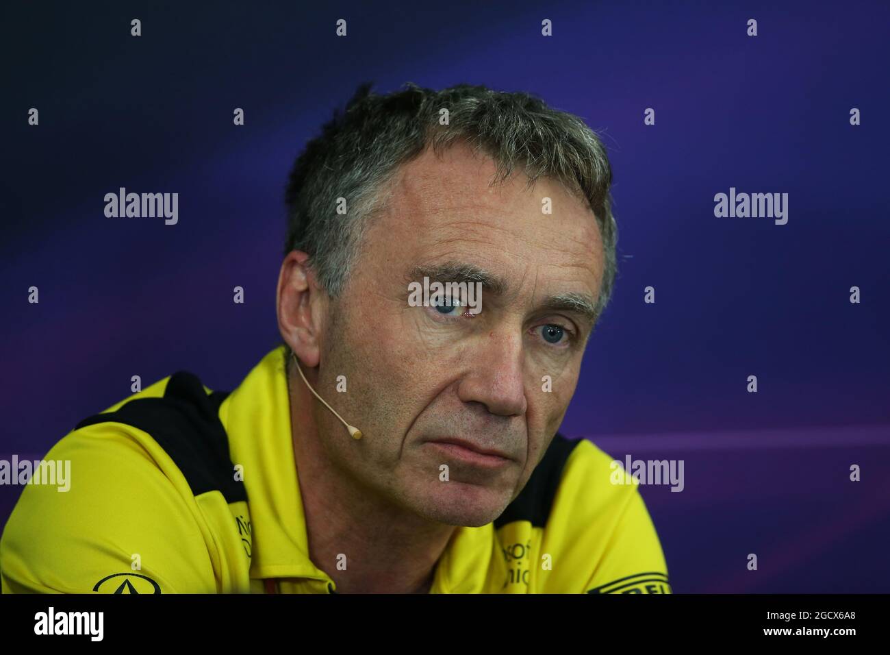 Bob Bell (GBR) Renault Sport F1 Team Chief Technical Officer in the FIA ...