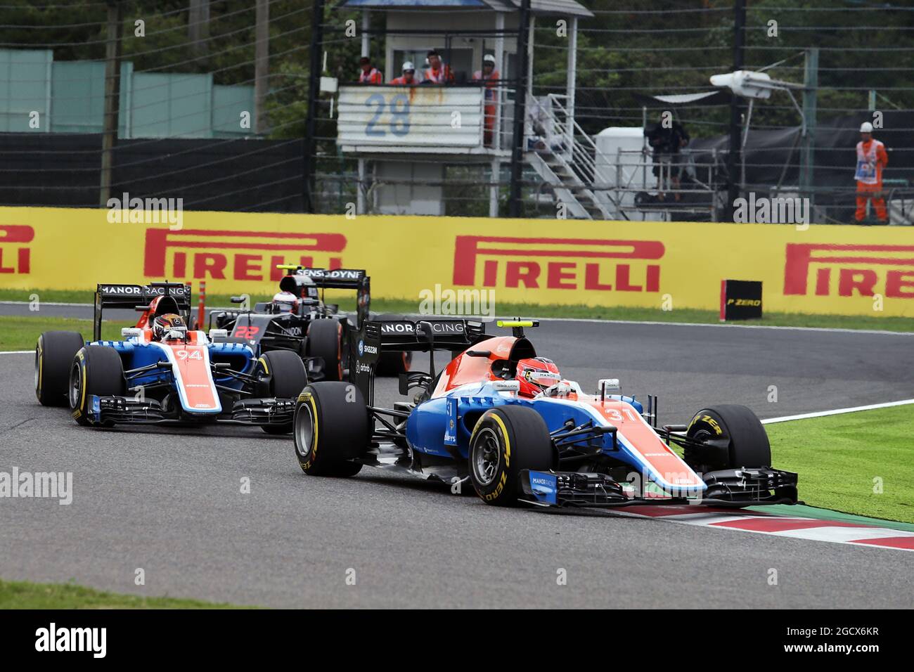 Esteban Ocon (FRA) Manor Racing MRT05. Japanese Grand Prix, Sunday 9th ...