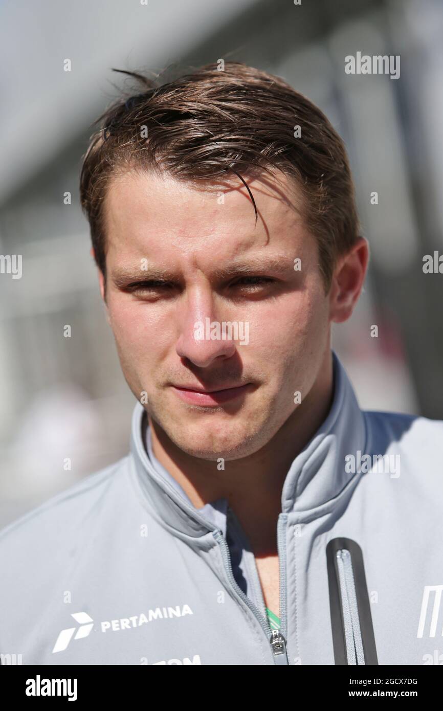 Manor racing development driver hi-res stock photography and images - Alamy