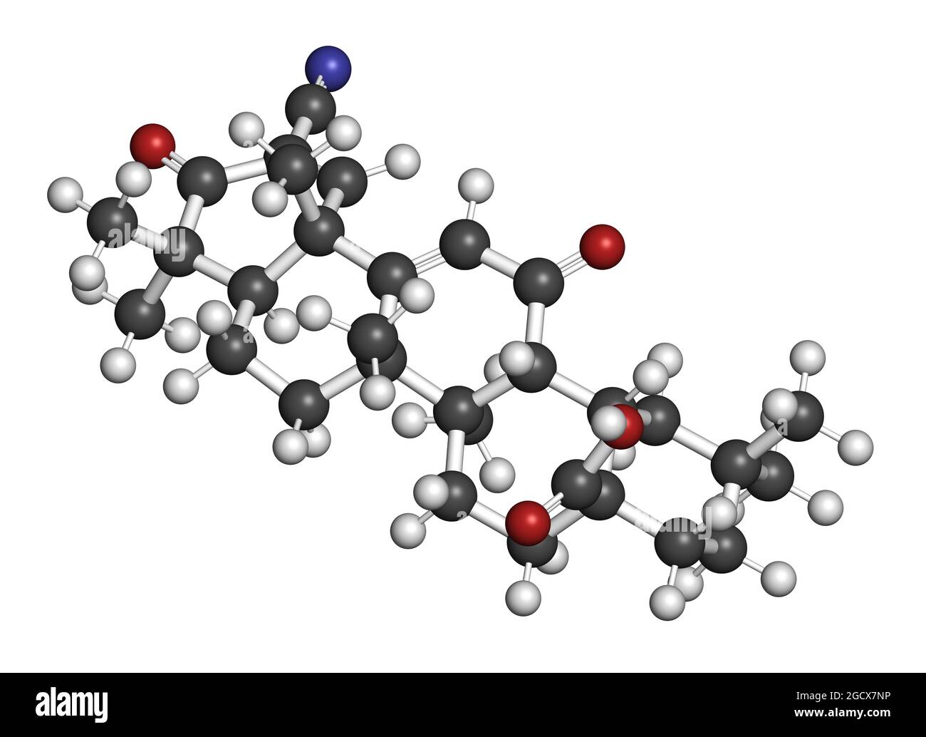 Bardoxolone drug molecule. 3D rendering Stock Photo - Alamy