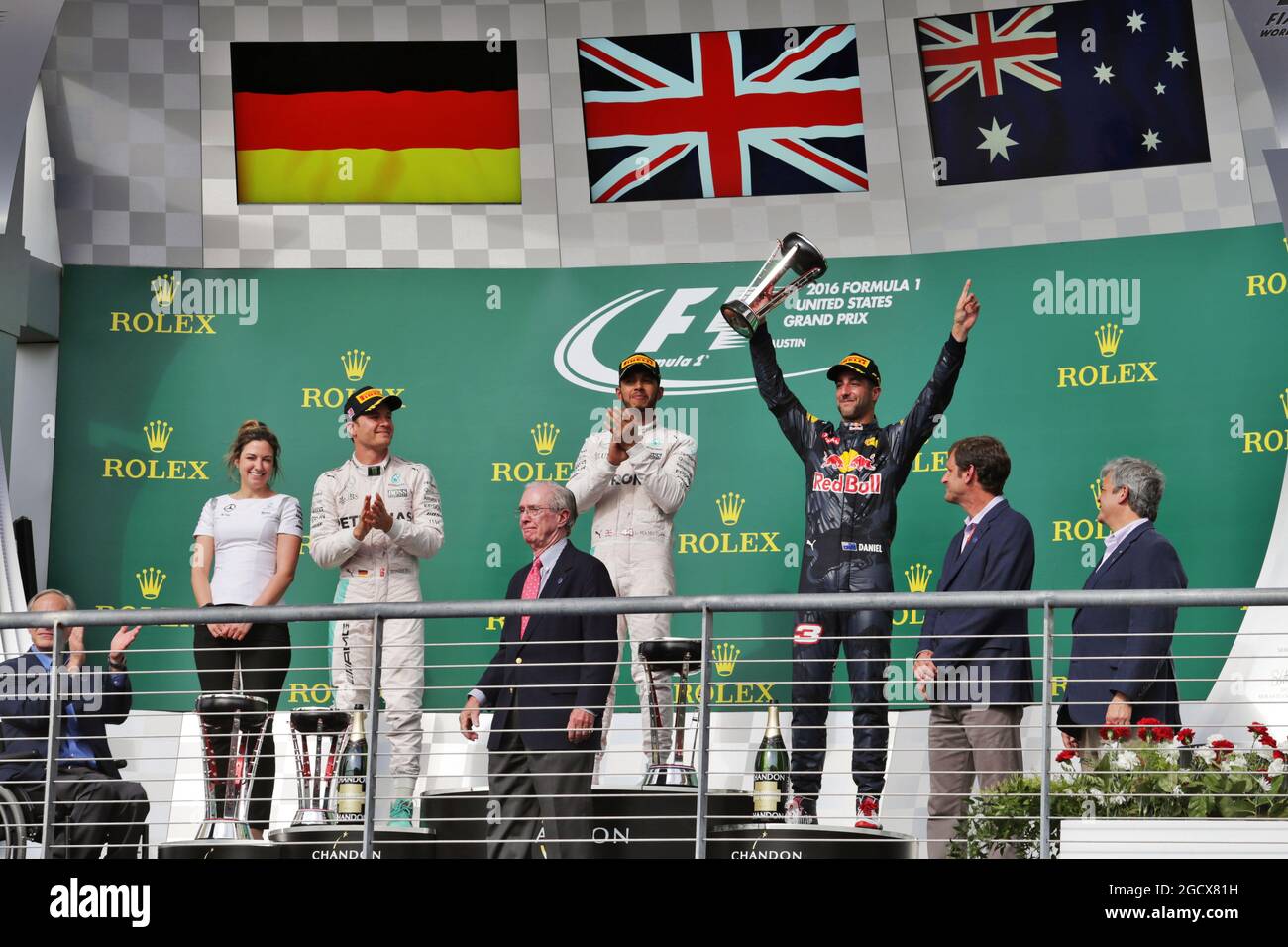 Mercedes amg f1 victoria vowles hi-res stock photography and images - Alamy