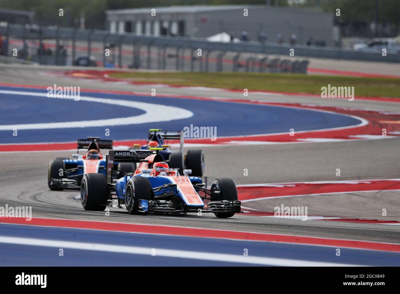 Esteban Ocon (FRA) Manor Racing MRT05. United States Grand Prix, Sunday ...