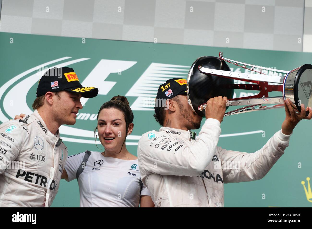 Mercedes amg f1 victoria vowles hi-res stock photography and images - Alamy