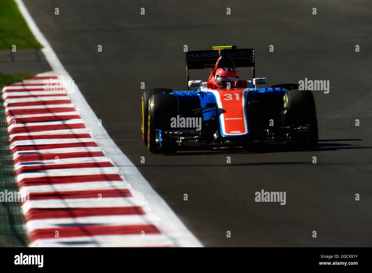 Esteban Ocon (FRA) Manor Racing MRT05. Mexican Grand Prix, Saturday ...