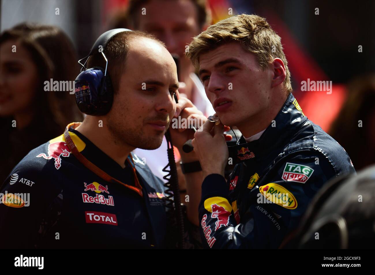Red bull racing engineer on grid hi-res stock photography and images ...