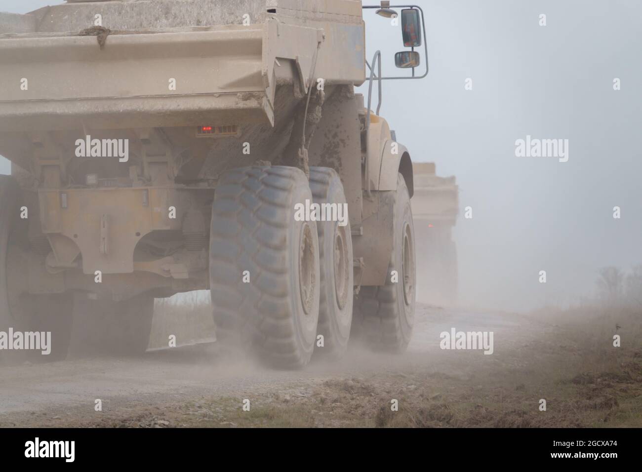 yellow Volvo A40E, A40F articulated dump truck earth movers with 25 ...