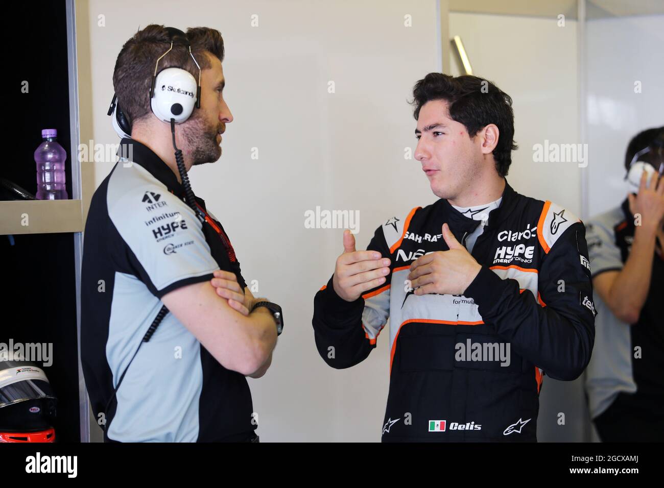 Alfonso Celis Jr (MEX) Sahara Force India F1 Development Driver. Abu ...