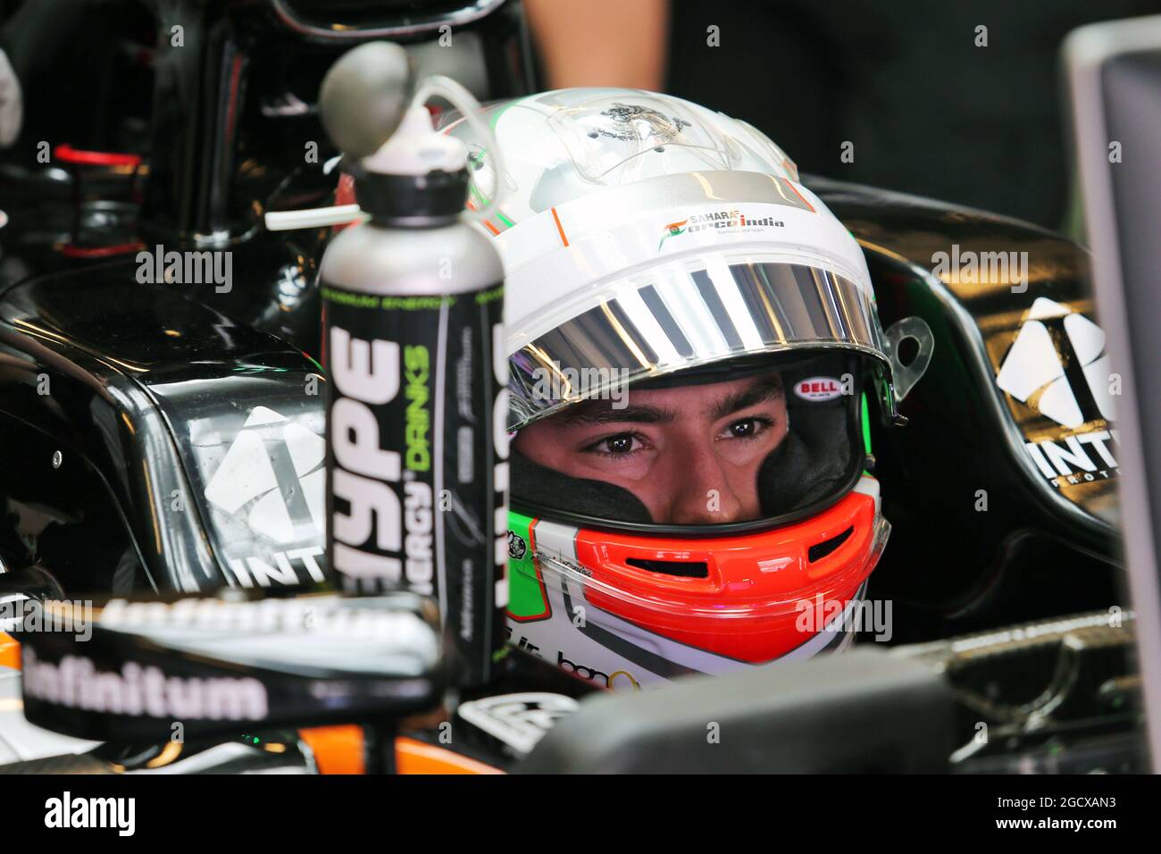Alfonso Celis Jr (MEX) Sahara Force India F1 VJM09 Development Driver ...