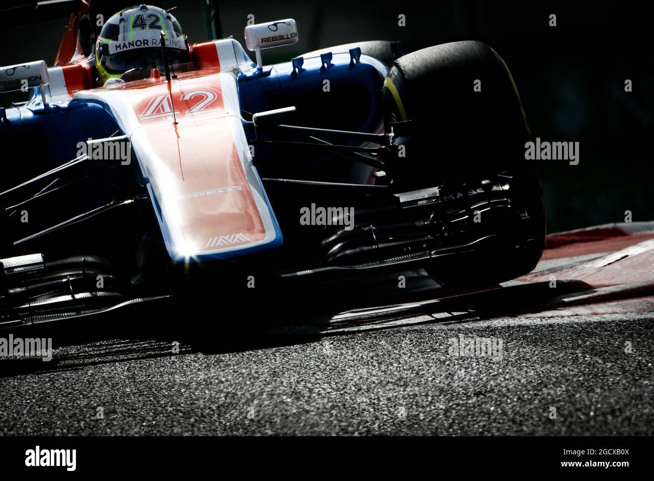 Manor racing development driver hi-res stock photography and images - Alamy