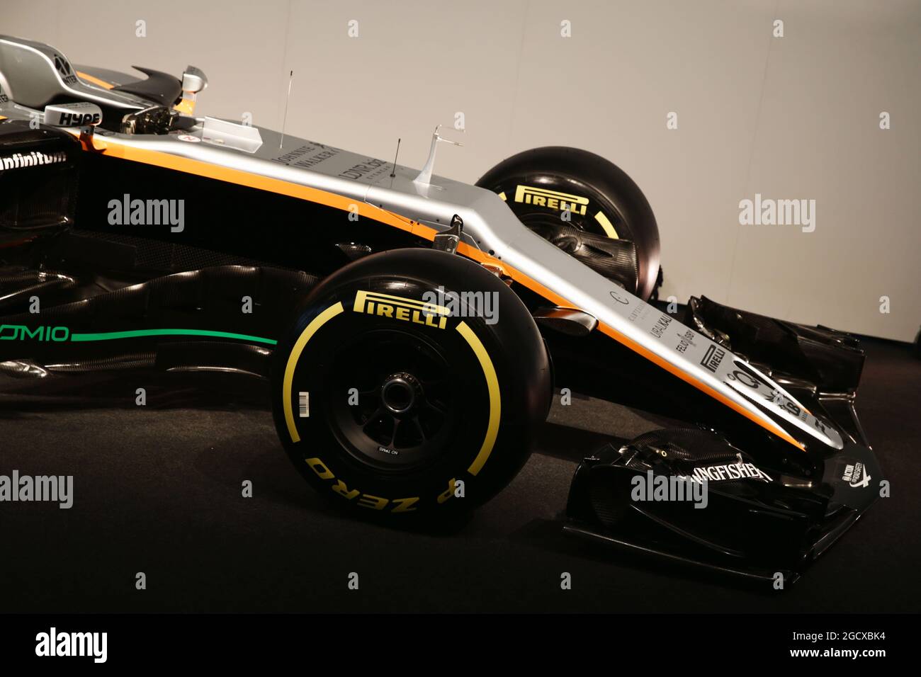 The Sahara Force India F1 VJM10. Sahara Force India F1 VJM10 Launch ...