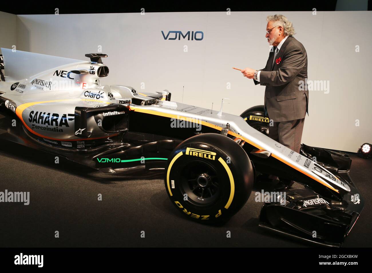 Force india team owner vijay hi-res stock photography and images - Alamy