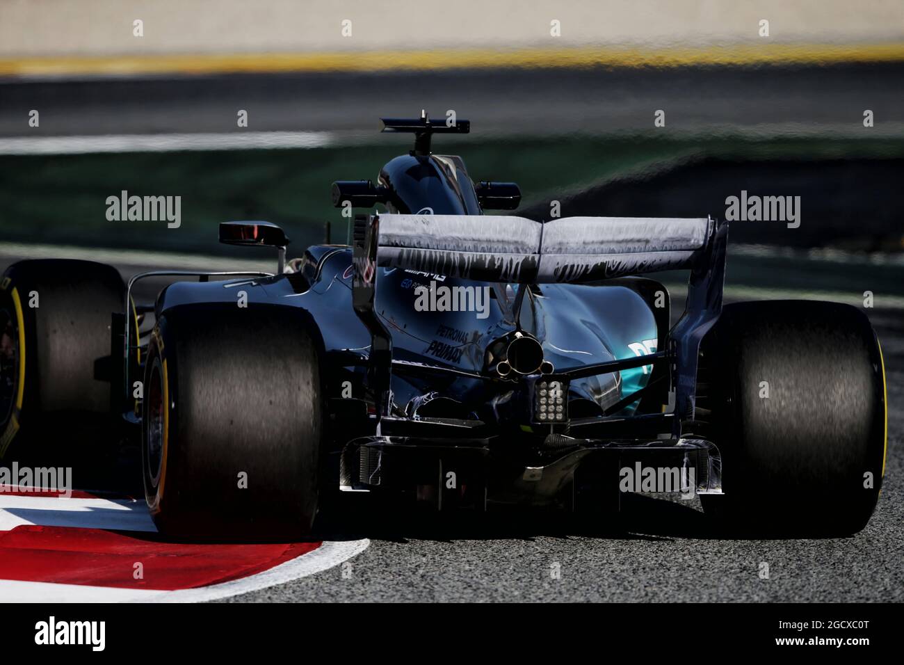 Lewis Hamilton (GBR) Mercedes AMG F1 W08 Stock Photo - Alamy