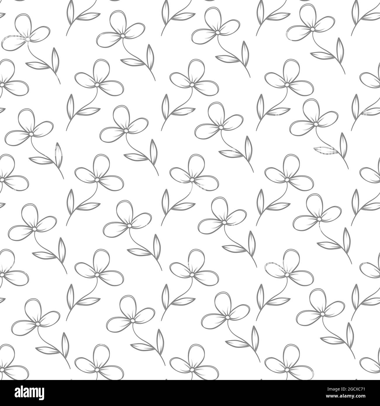 Seamless floral pattern for textures, textiles, and simple backgrounds ...