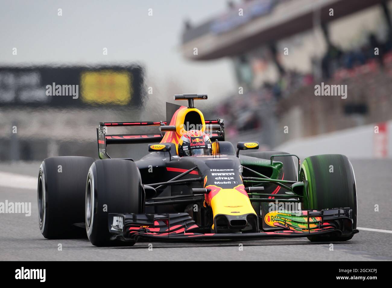 Max Verstappen (NLD) Red Bull Racing RB13. Formula One Testing, Day 2 ...