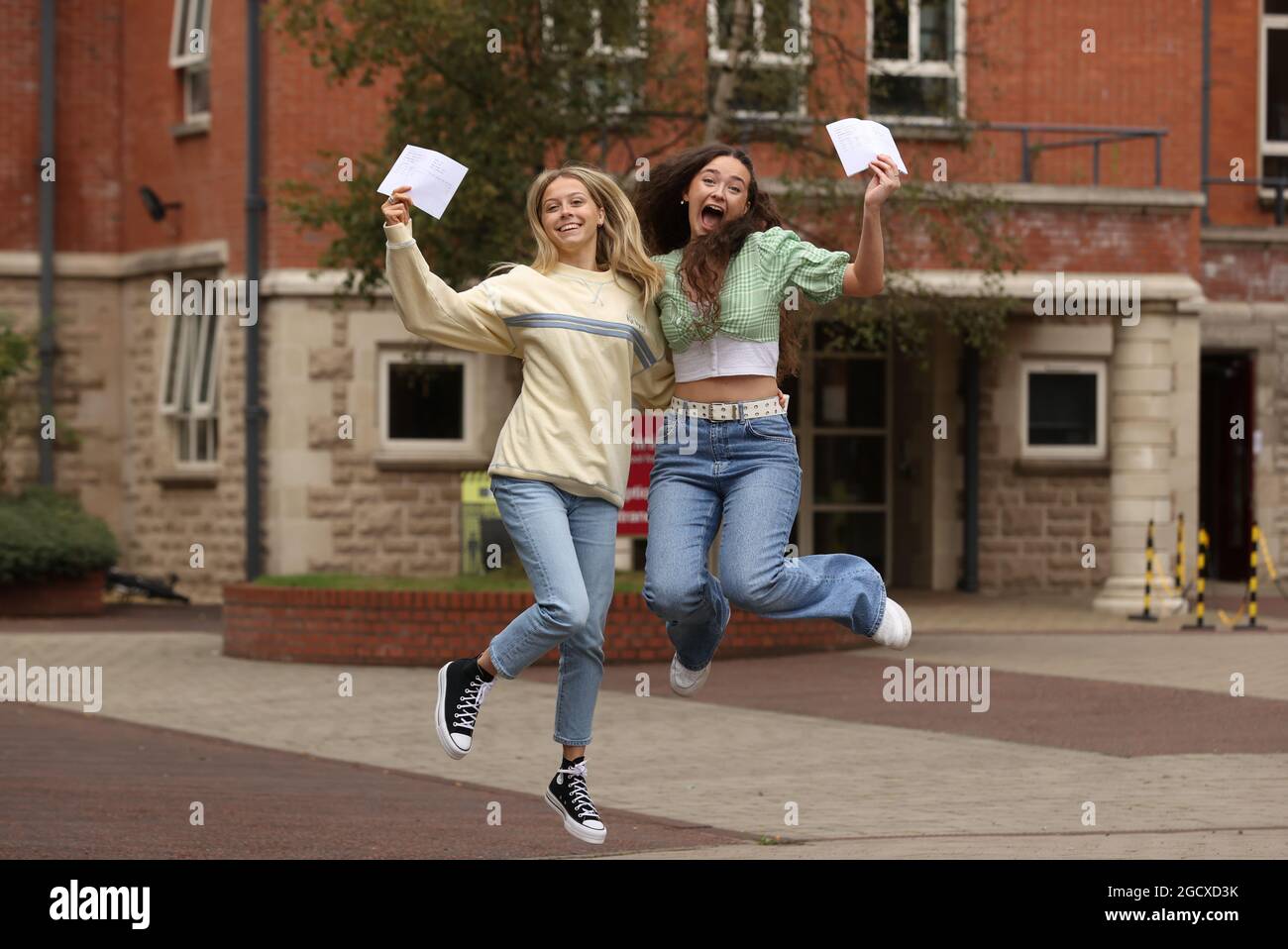 Orla Compston (left) and Lucy Waugh at St DominicÕs Grammar School ...