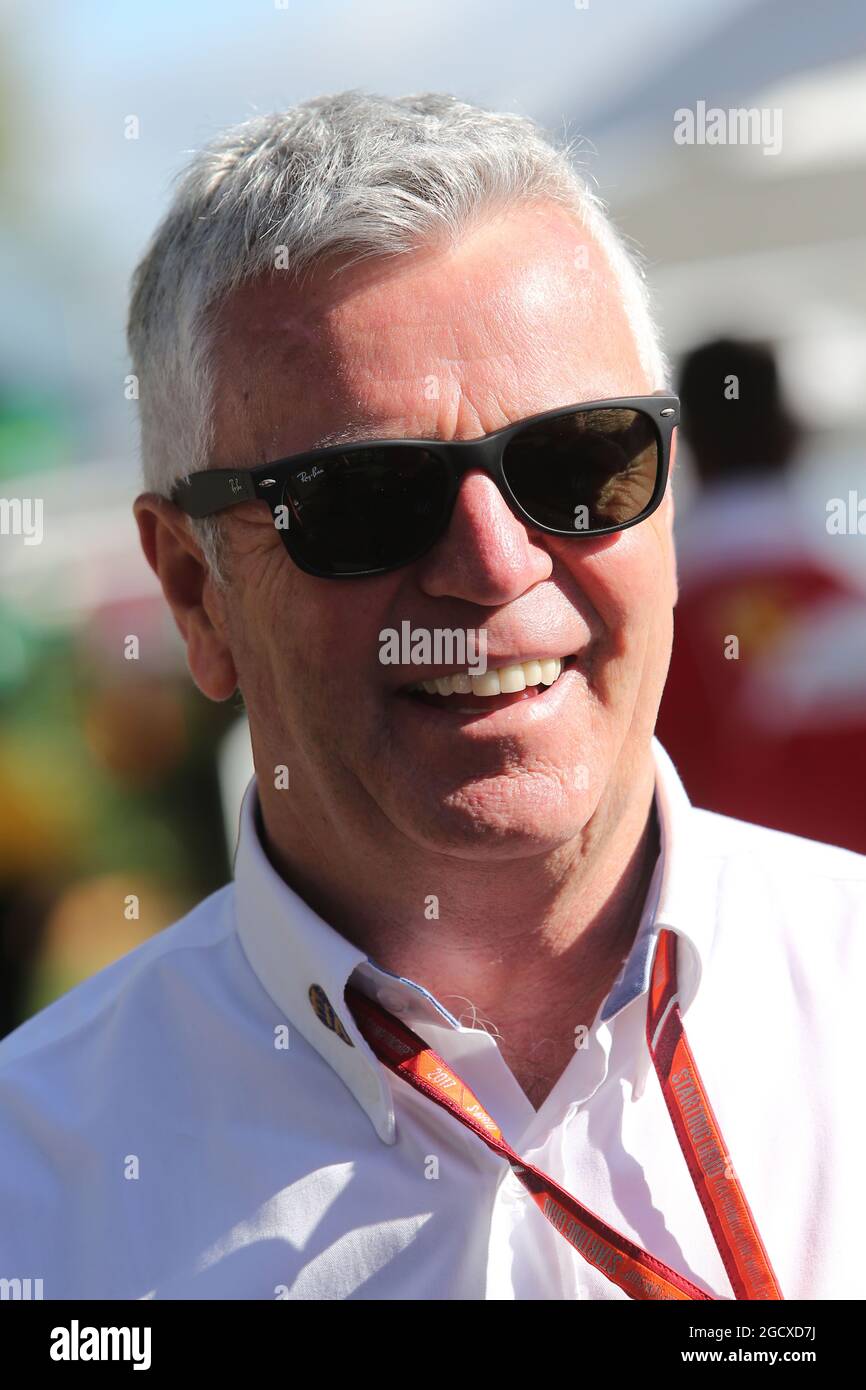 Derek Warwick (GBR) FIA Steward. Australian Grand Prix, Thursday 23rd ...