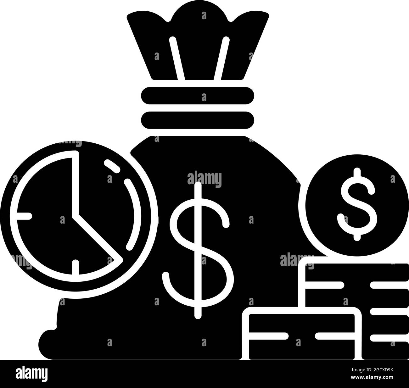 Bank deposit clipart Stock Vector Images - Alamy