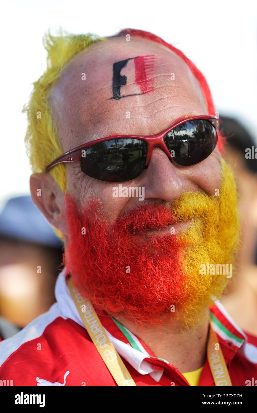 Ferrari fan. Australian Grand Prix, Friday 24th March 2017. Albert Park ...