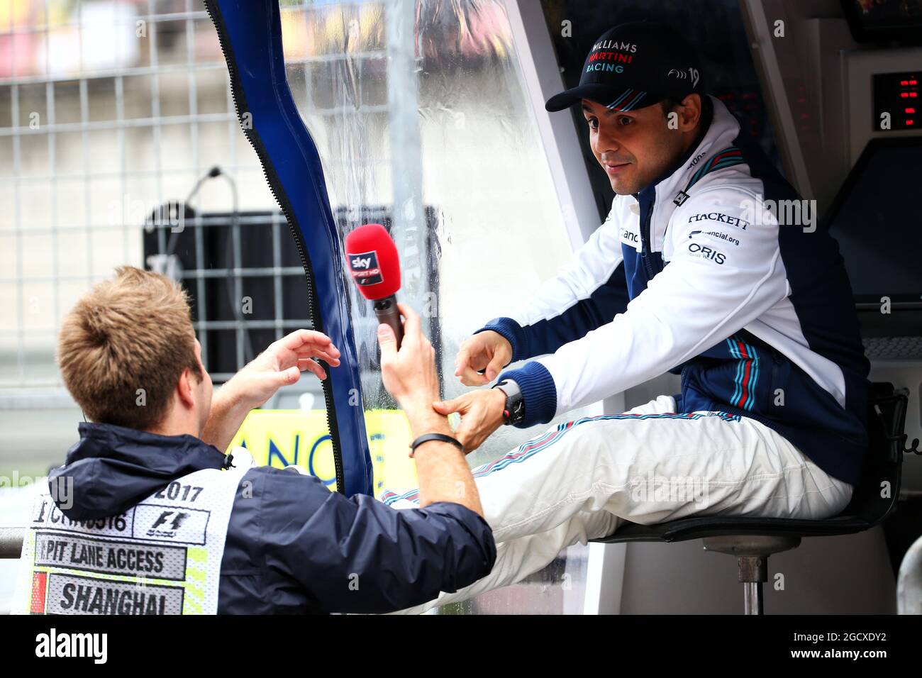 Sky f1 italia presenter davide valsecchi hi-res stock photography and ...