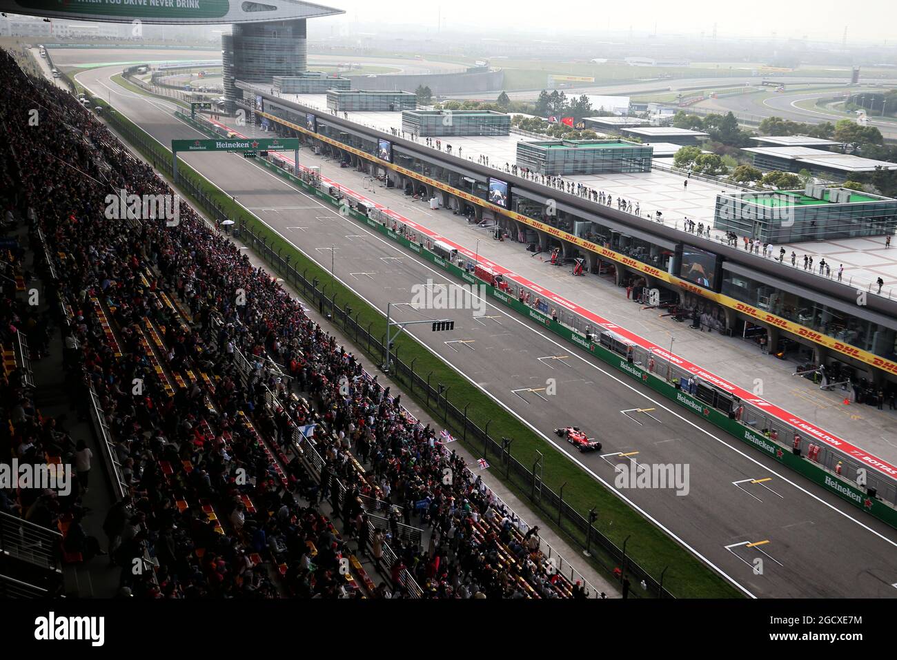 Sebastian Vettel (GER) Ferrari SF70H. Chinese Grand Prix, Saturday 8th ...