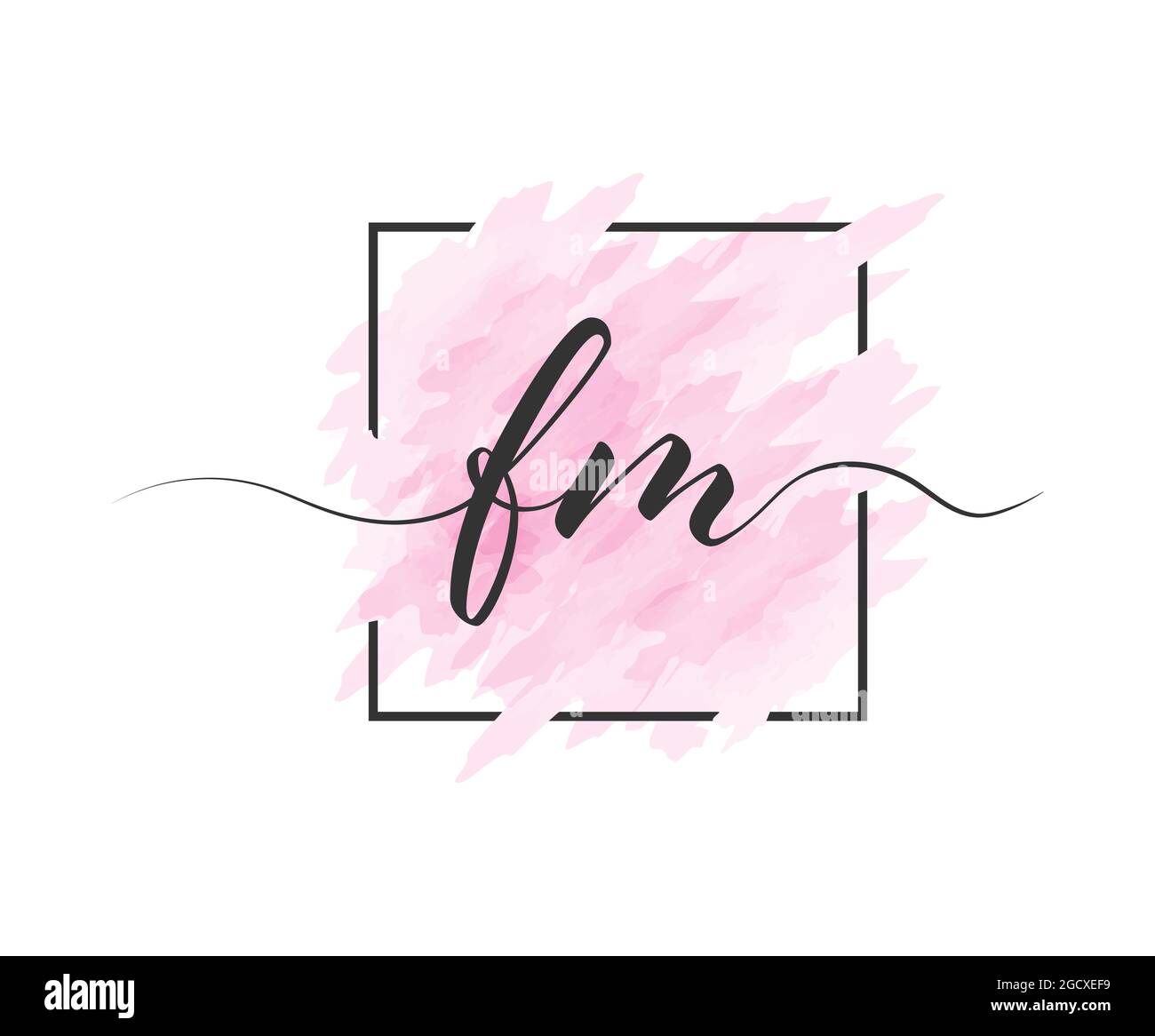 Fm signature Stock Vector Images - Alamy