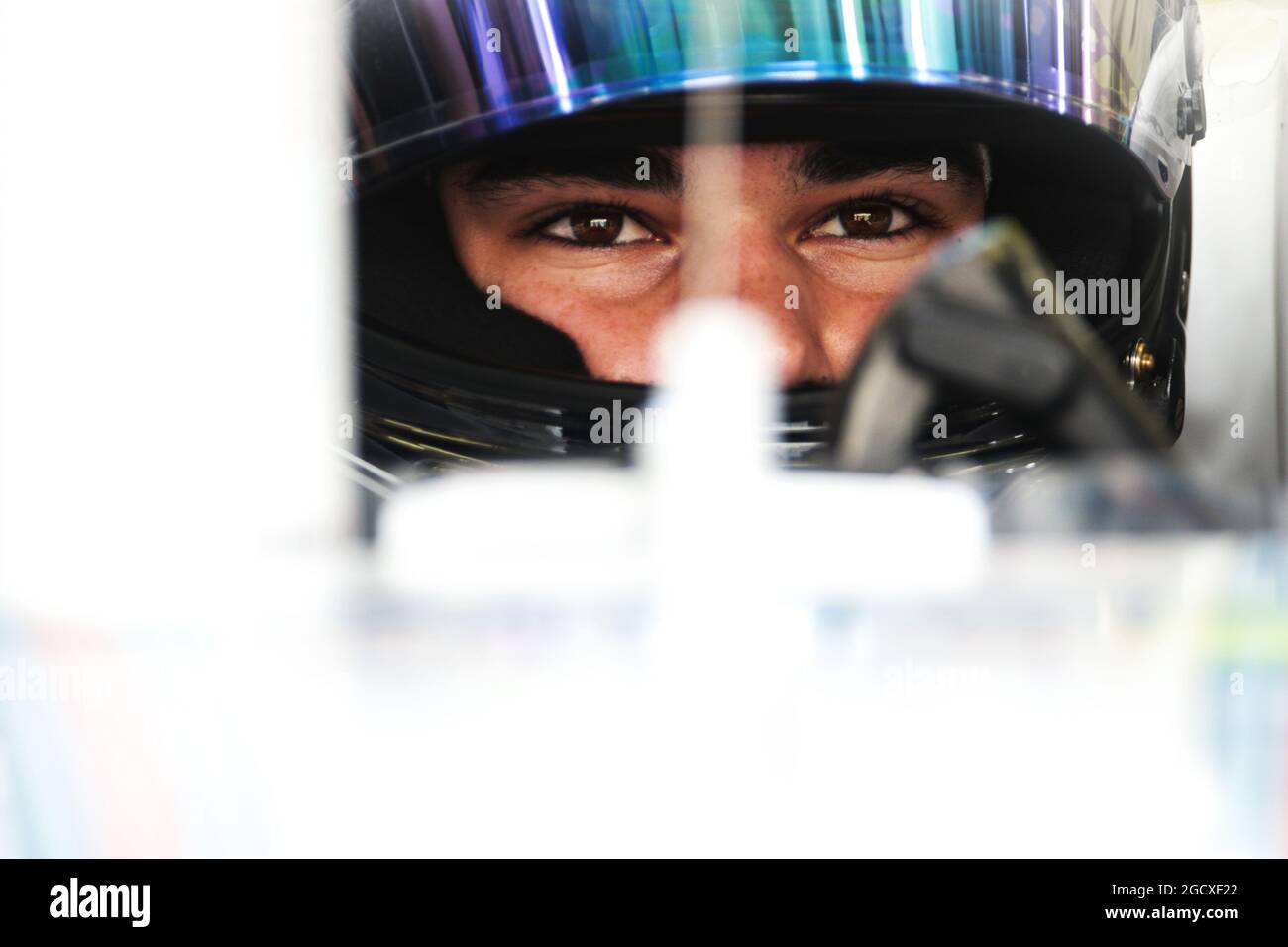 Lance Stroll (CDN) Williams FW40. Formula One Testing, Tuesday 18th ...